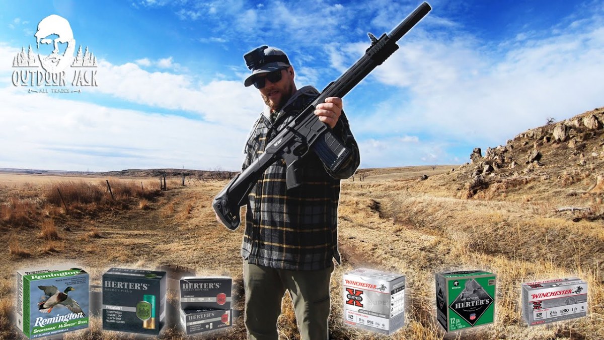 Testing the GForce GF12AR Shotgun – Outdoor Jack